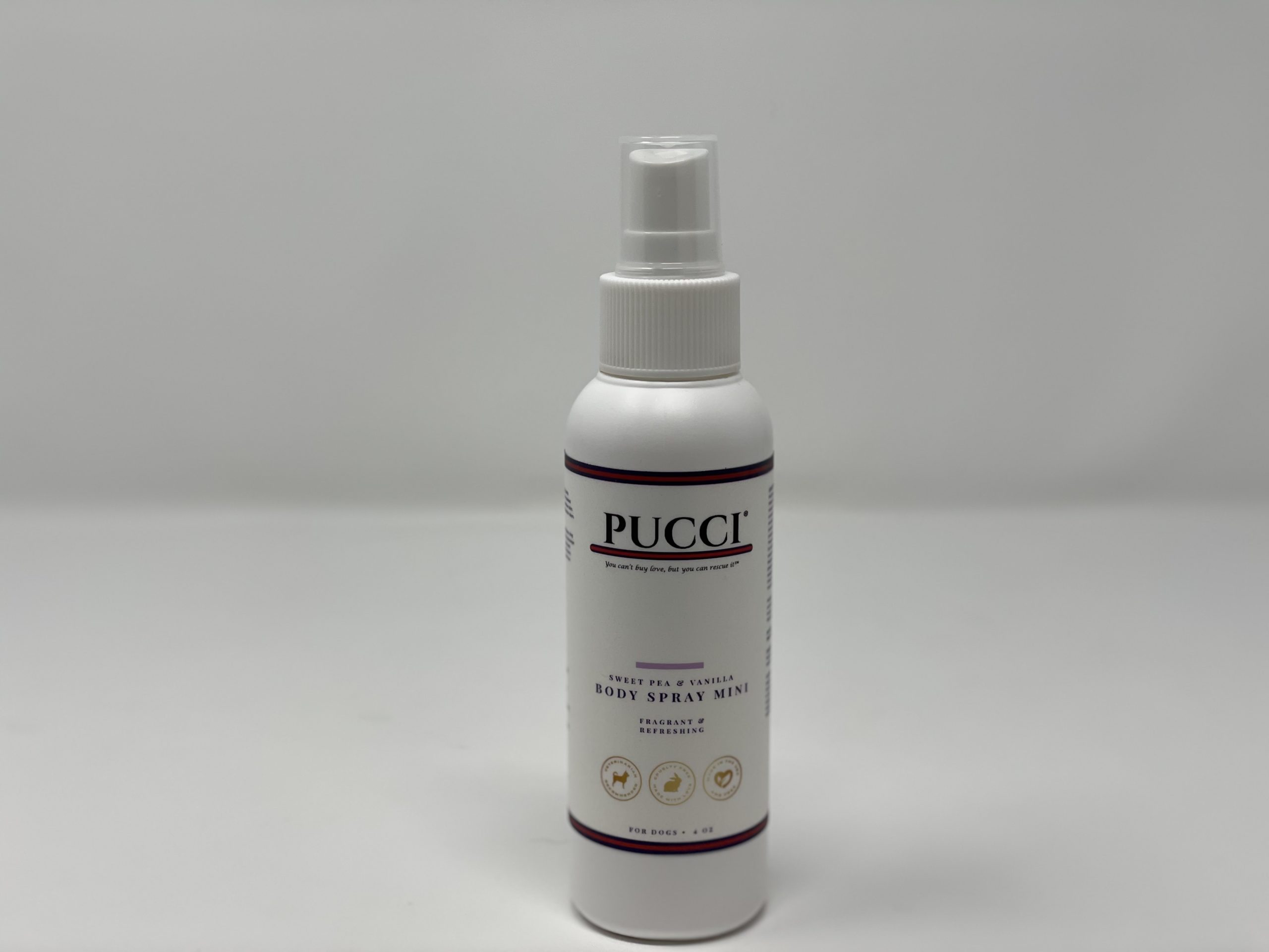 PUCCI Sweet Pea & Vanilla Body Spray for Dogs - Mini | PUCCI Café